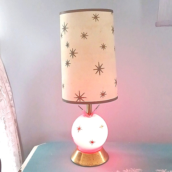 Vintage | Accents | Atomic Age Vintage Lamp All Original | Poshmark